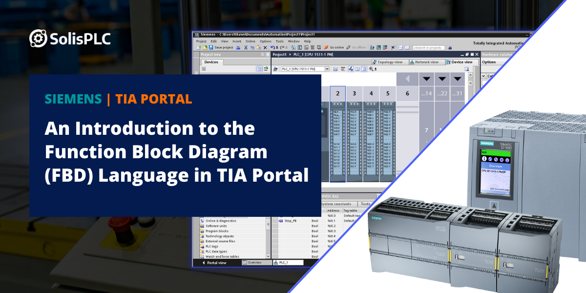 An Introduction to the Function Block Diagram (FBD) Language in TIA Portal
